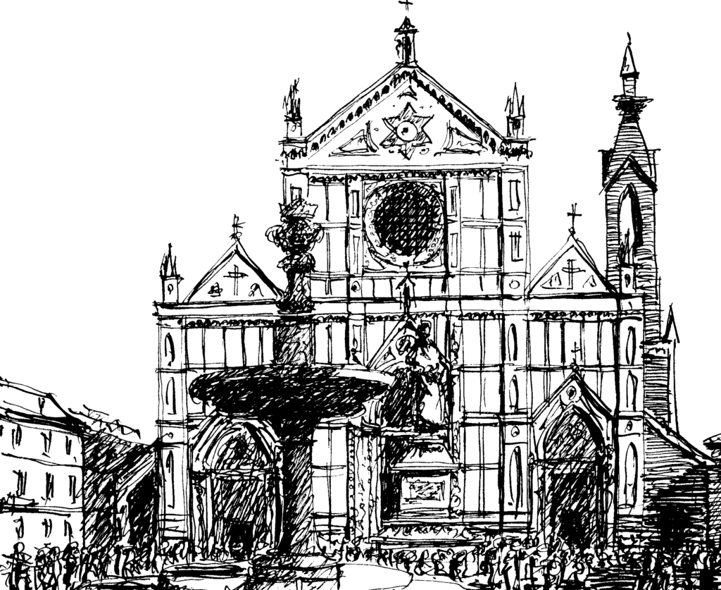 165 ITALIA 27 FLORENCJA 3 Kościół Santa Croce | Roman Mirowski