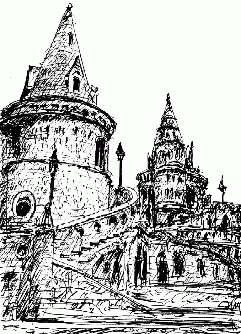 346 WĘGRY 3 BUDAPESZT 3 Baszta Rybacka | Roman Mirowski