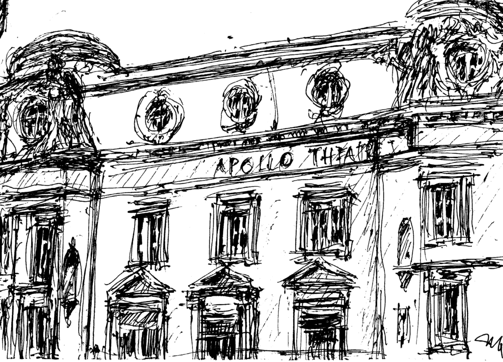 548 LONDON 64 APOLLO THEATRE 1 Elewacja frontowa | Roman Mirowski